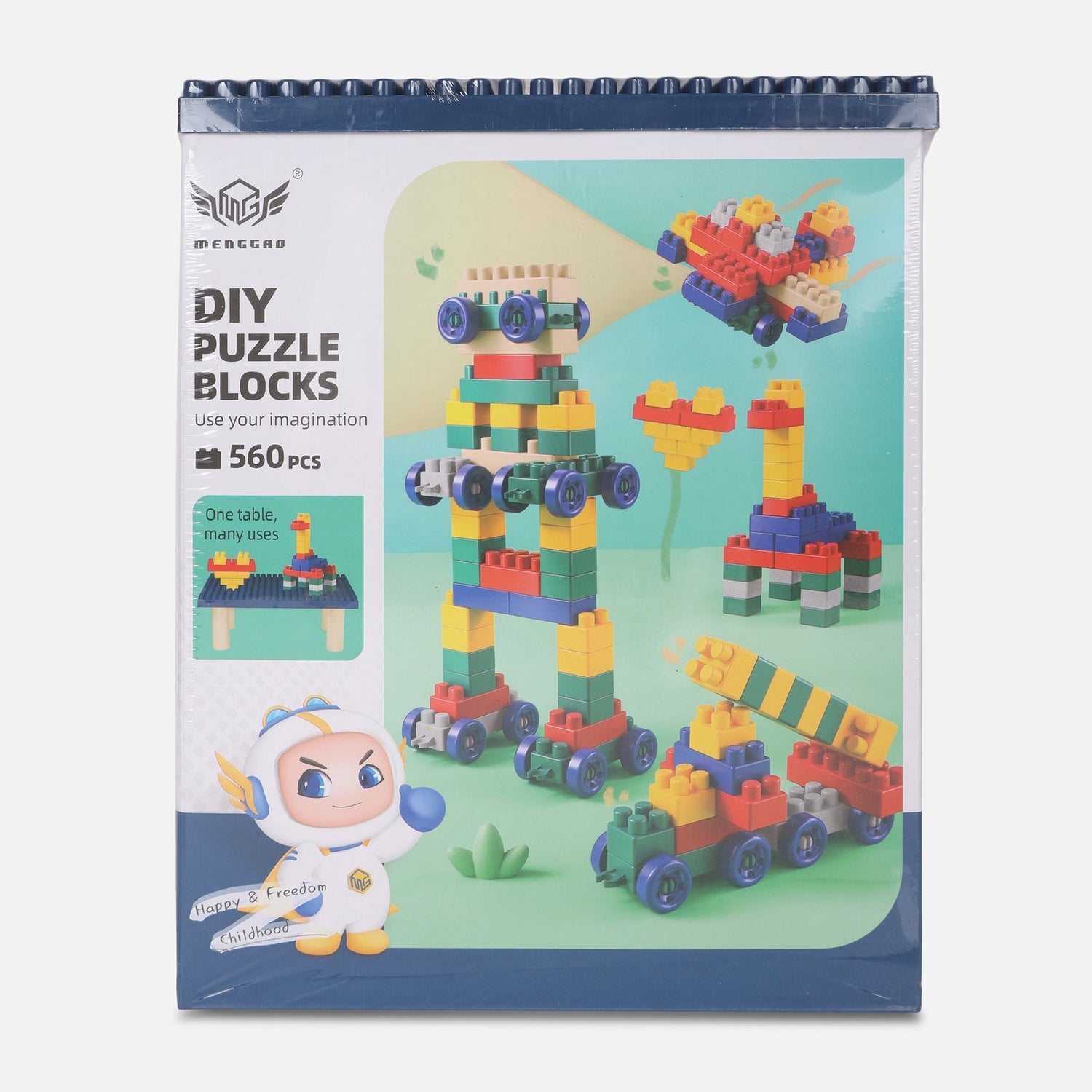 BLOCK - MEDIUM WITH DOT PLATE 560 PIECES – Al Nasser