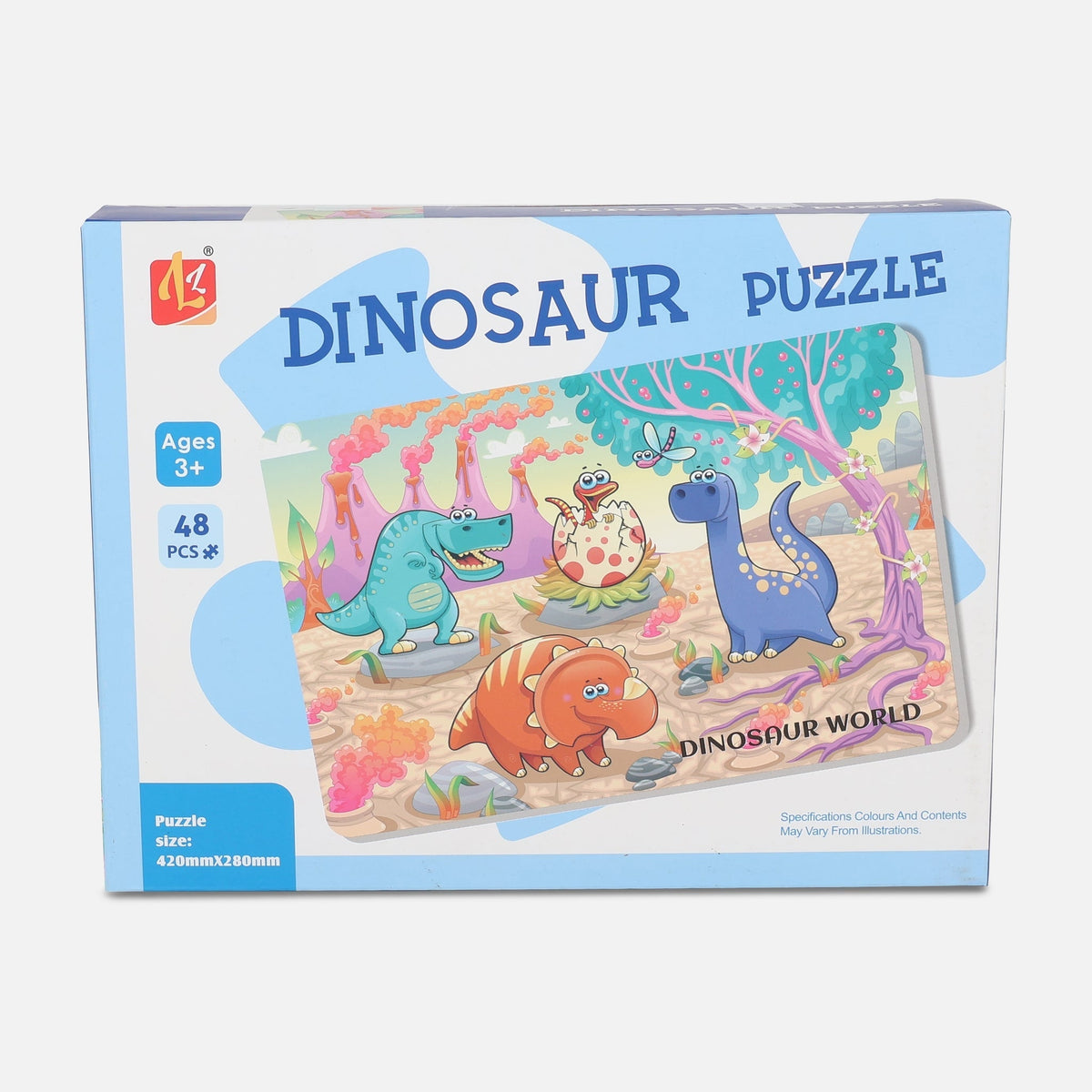 DINOSAUR PARK PUZZLE 48 PIECES – Al Nasser